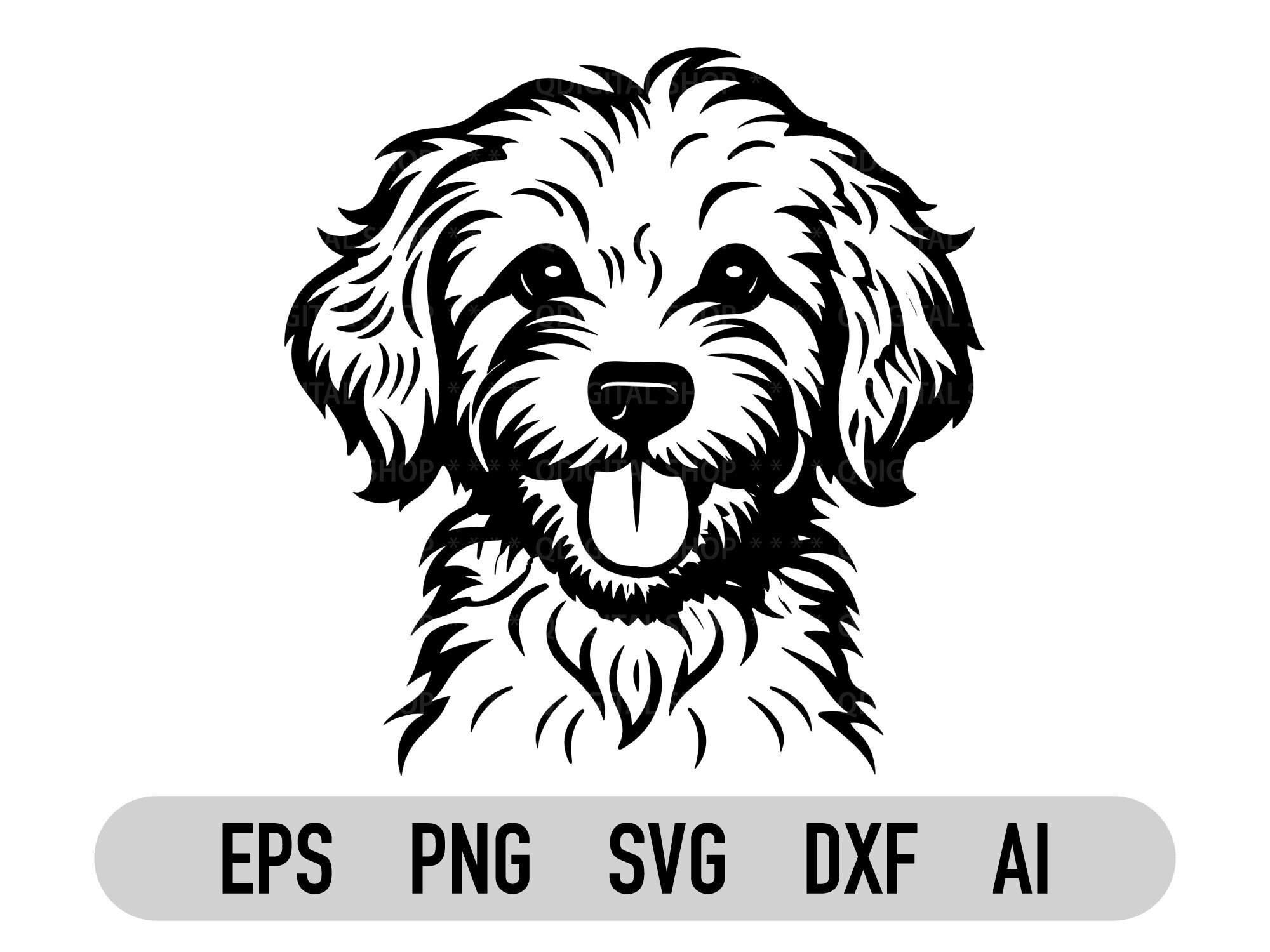 Goldendoodle SVG - Etsy.de