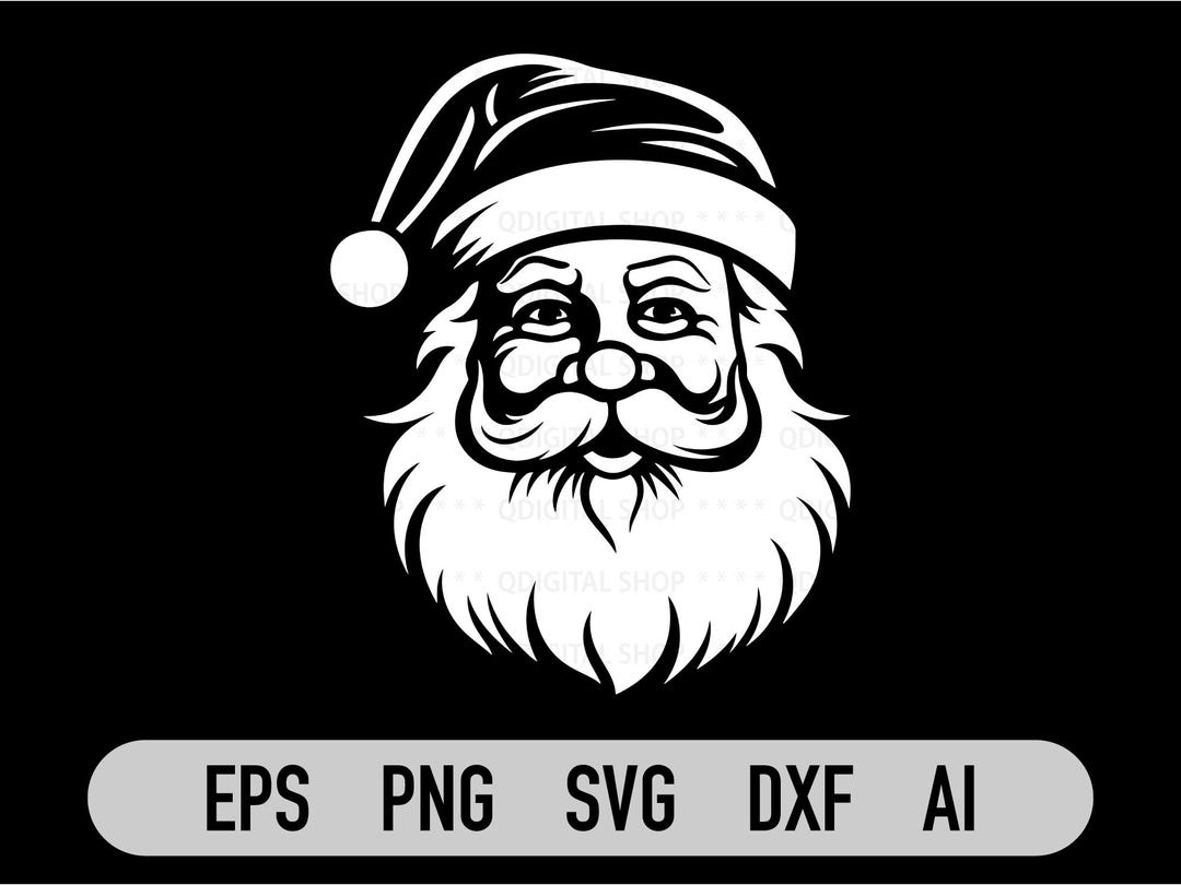 Santa Claus Svg, Santa Claus Png, Santa Claus Cutting File, Cricut File ...