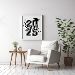 Senior 2025 Svg | Class of 2025 | Graduation Svg | Graduation 2025 Svg ...