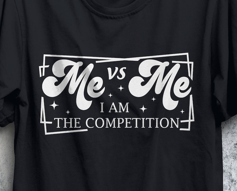 Me Vs Me Svg PNG Pdf Motivational Design Cricut - Etsy