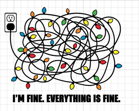 I’m Fine Everything is Fine Svg, Cricut, Cut File, Shirt Svg, Tangled ...