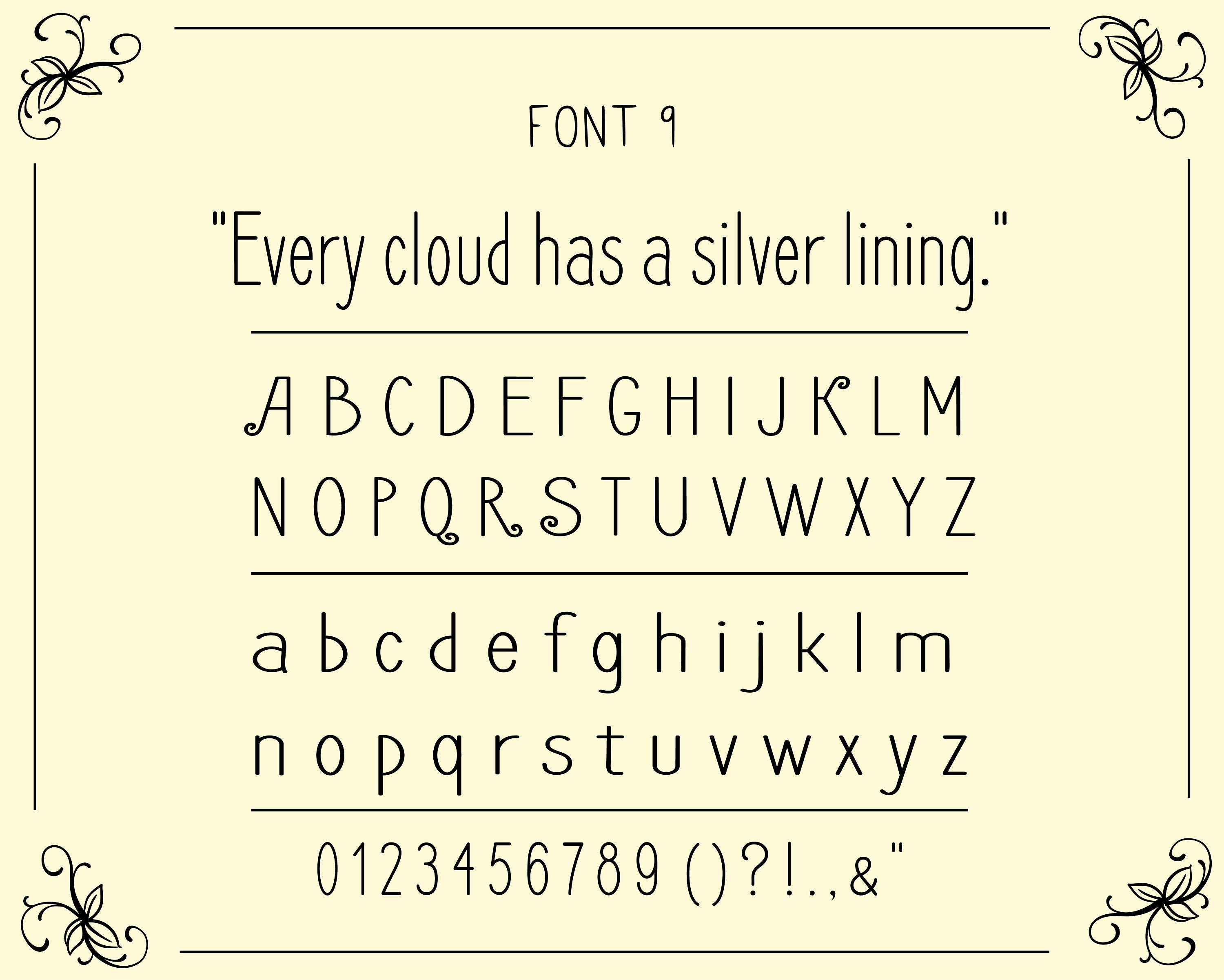 Handwriting Fonts Handwritten Fonts Craft Font Font for - Etsy