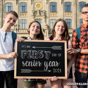 Back to School Signs for 2021 First Day of School Pictures, Grades ...