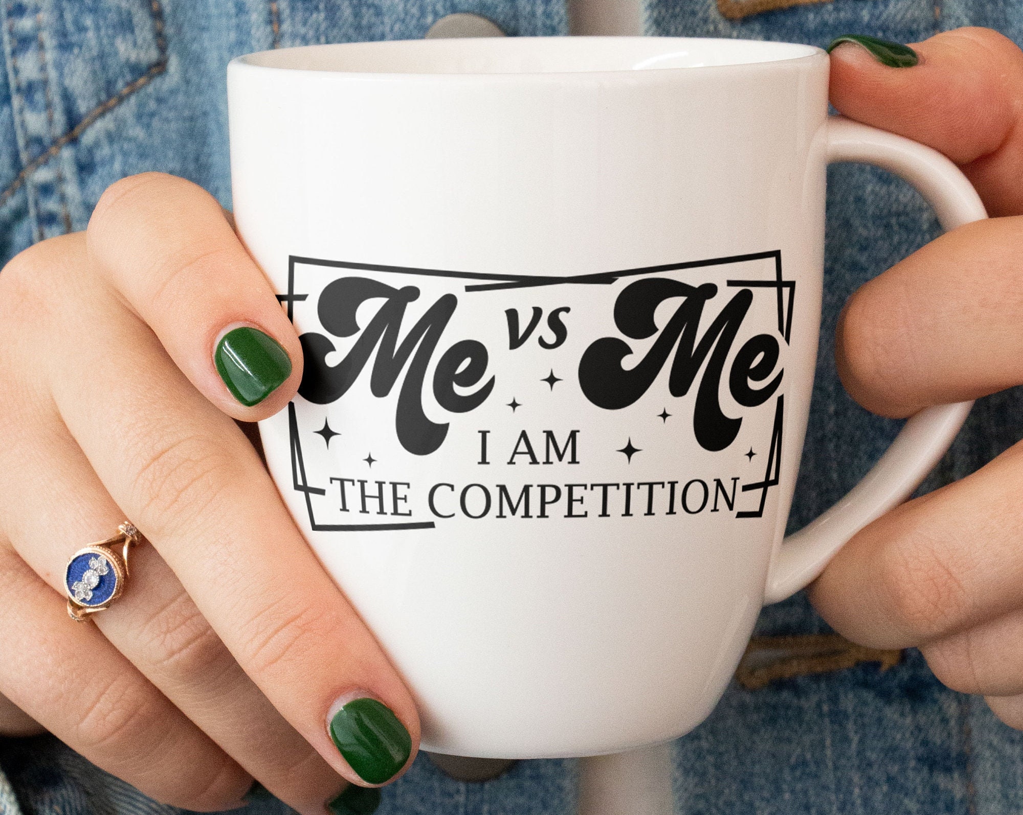 Me Vs Me Svg PNG Pdf Motivational Design Cricut - Etsy