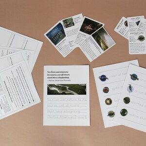 Roaring Rivers Unit Study | Printable Nature Study STEM Worksheets ...