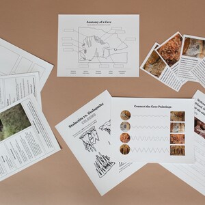 Curious Caves Unit Study | Printable Nature Study STEM Worksheets ...