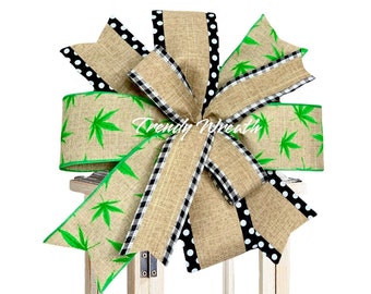 Marijuana Leaf Ribbon - Etsy