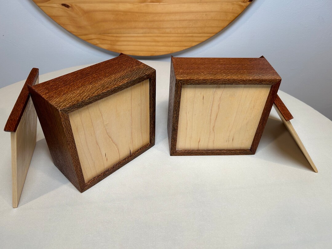 Handcrafted Rare and Exotic Leopardwood Box - Unique and Elegant ...