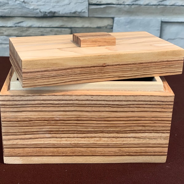 Exotic Wooden Jewelry Box - Etsy