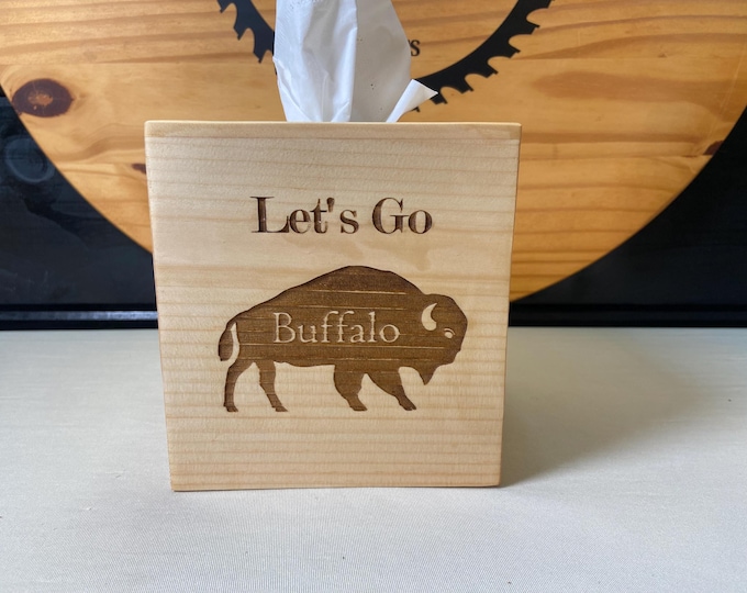 Buffalo Bills Tissue Box - Etsy