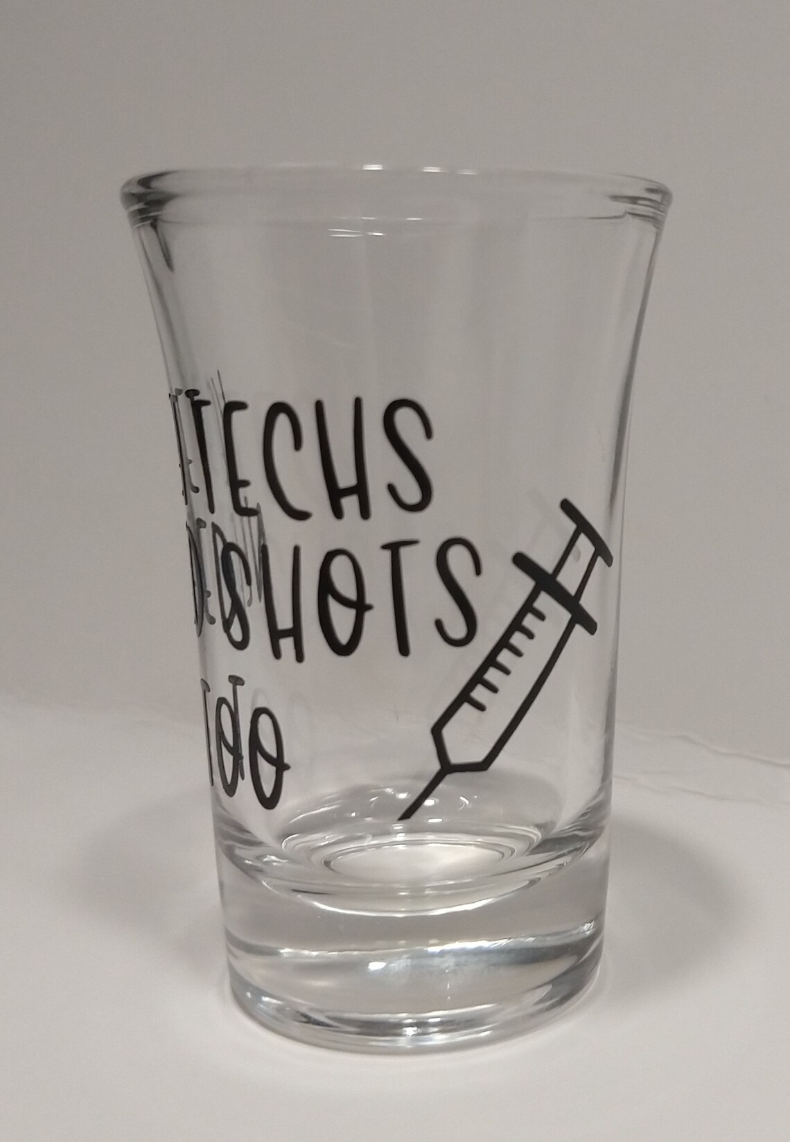 Vet Tech Shot Glass Vet Tech Week Shot Glass Vet - Etsy
