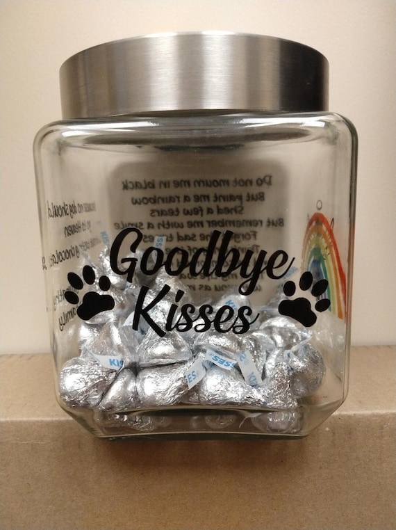 Goodbye Kisses Jar - Etsy