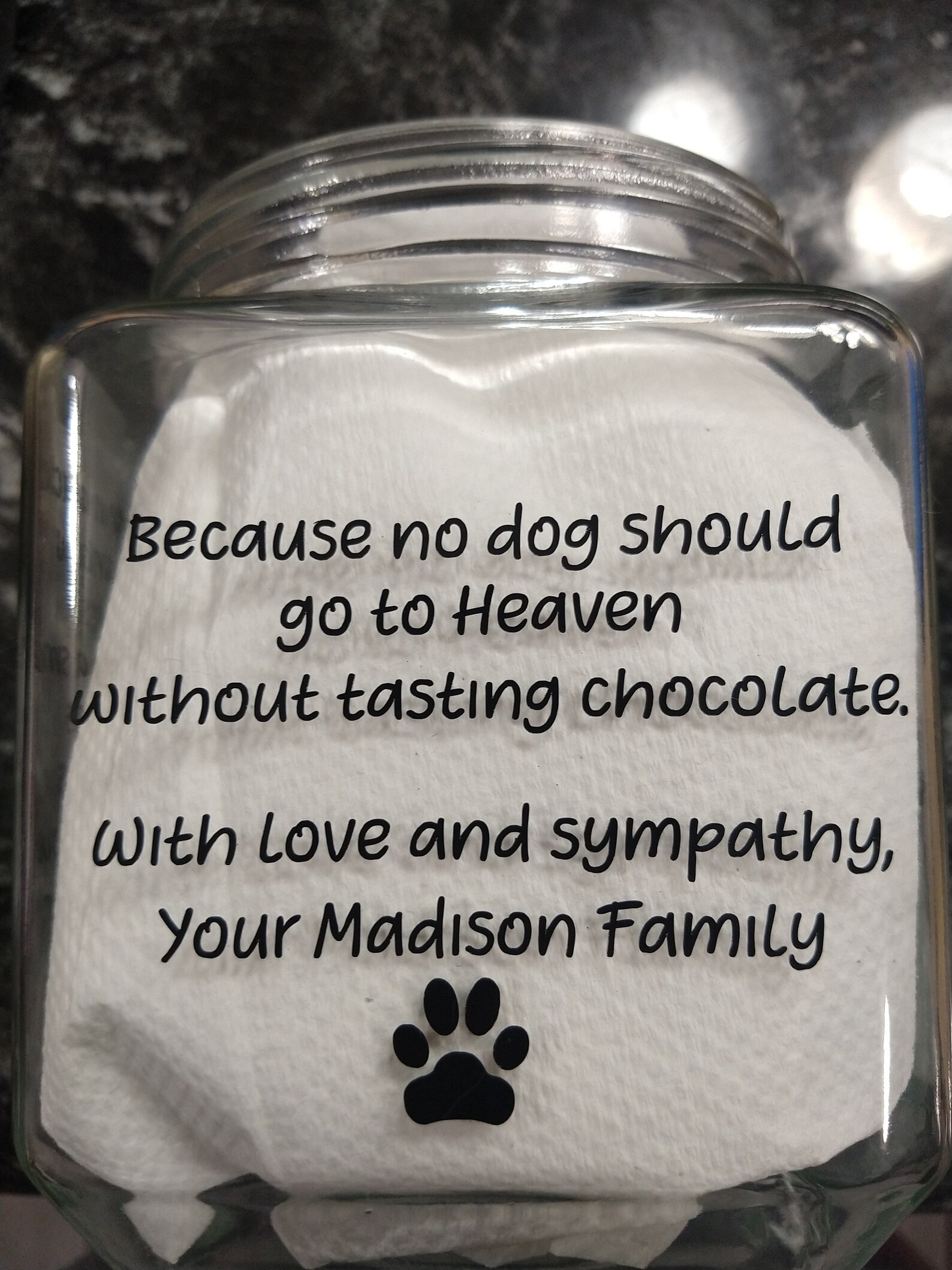 Goodbye Kisses Jar - Etsy