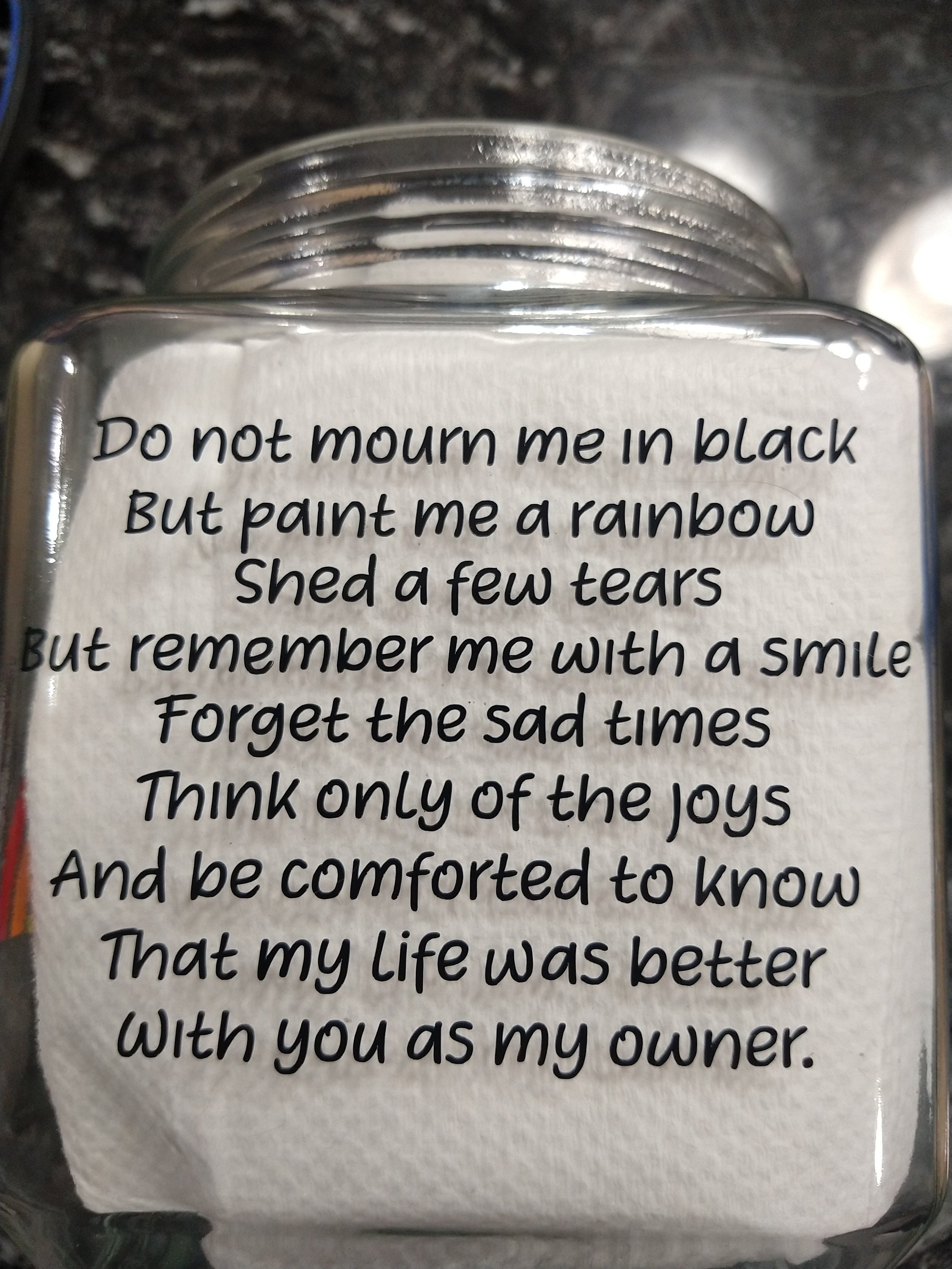 Goodbye Kisses Jar - Etsy