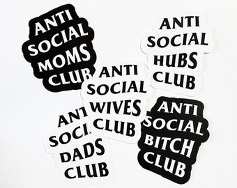 Anti Social Club Font | Etsy