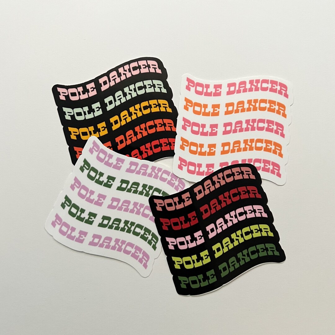 Pole Dancer Sticker - Etsy