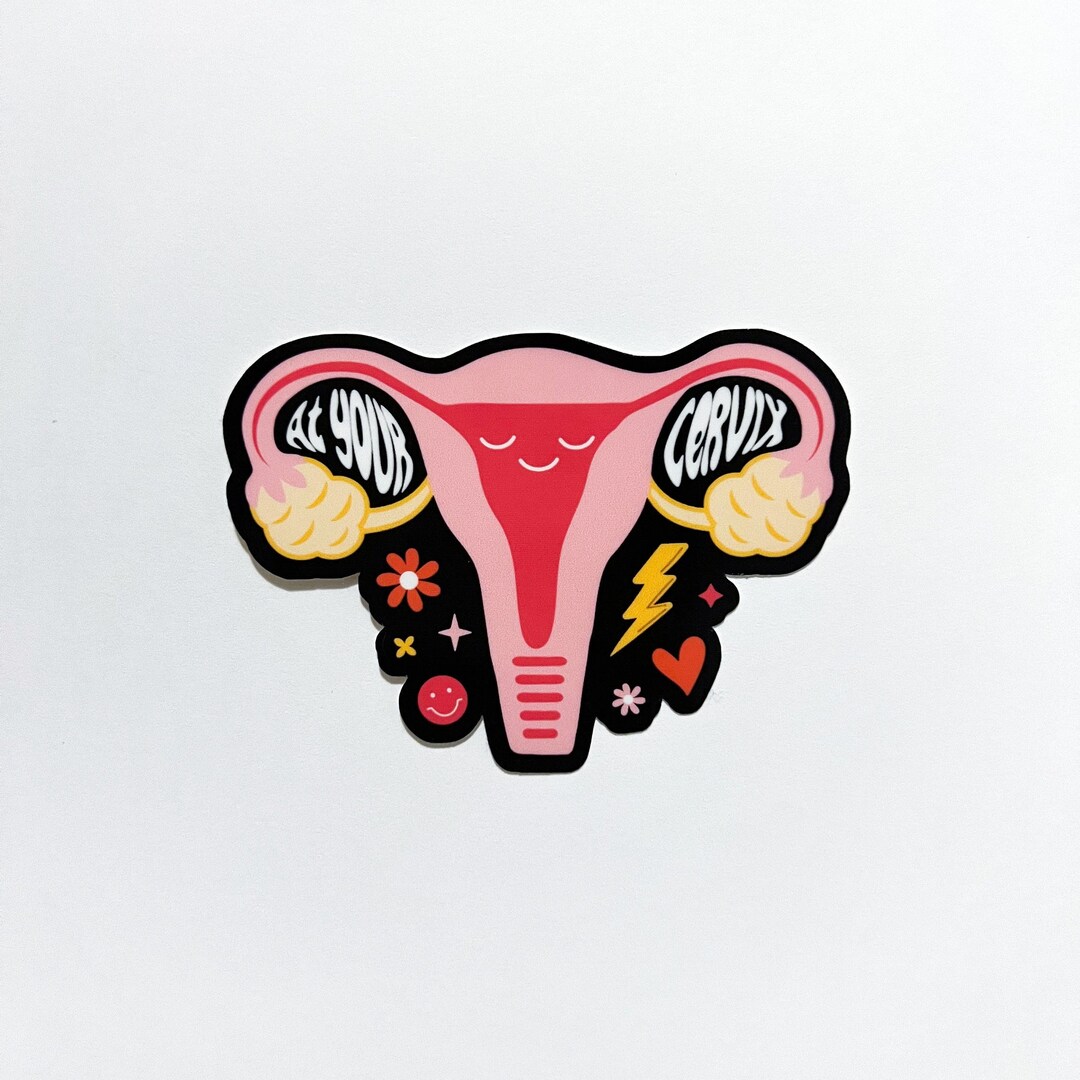 At Your Cervix Sticker - Etsy
