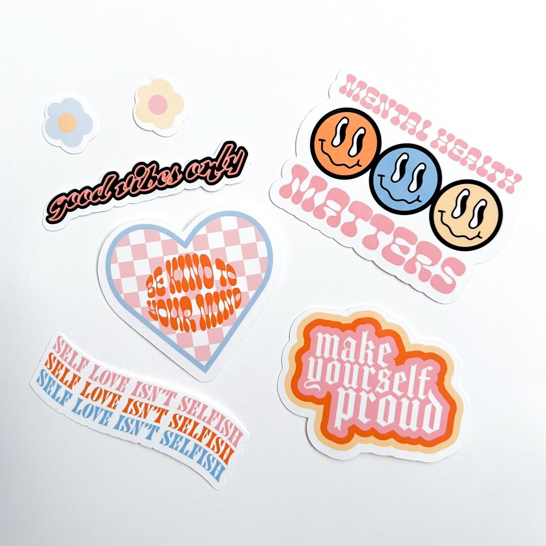 Self Love Sticker Set - Pack of 7 - Etsy