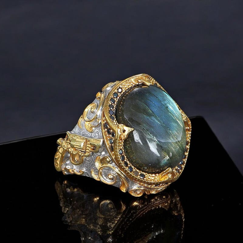 Mens Labradorite - Etsy