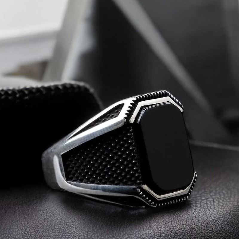 Ancient Greek Black Onyx - Etsy