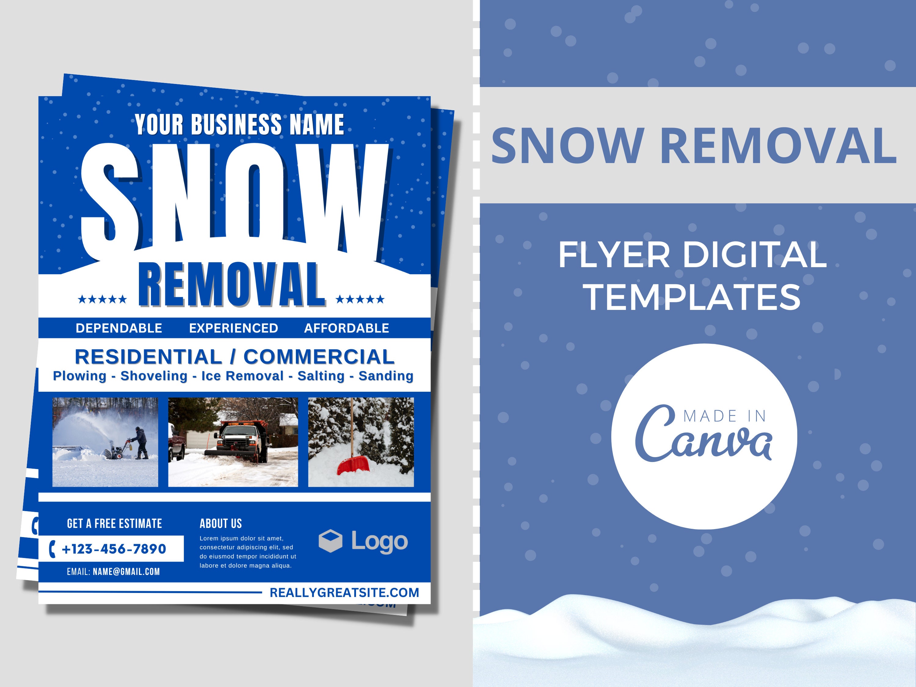 Snow Removal - 02 - Snow Plowing, Snow Removal, Snow Pusher, Snow ...