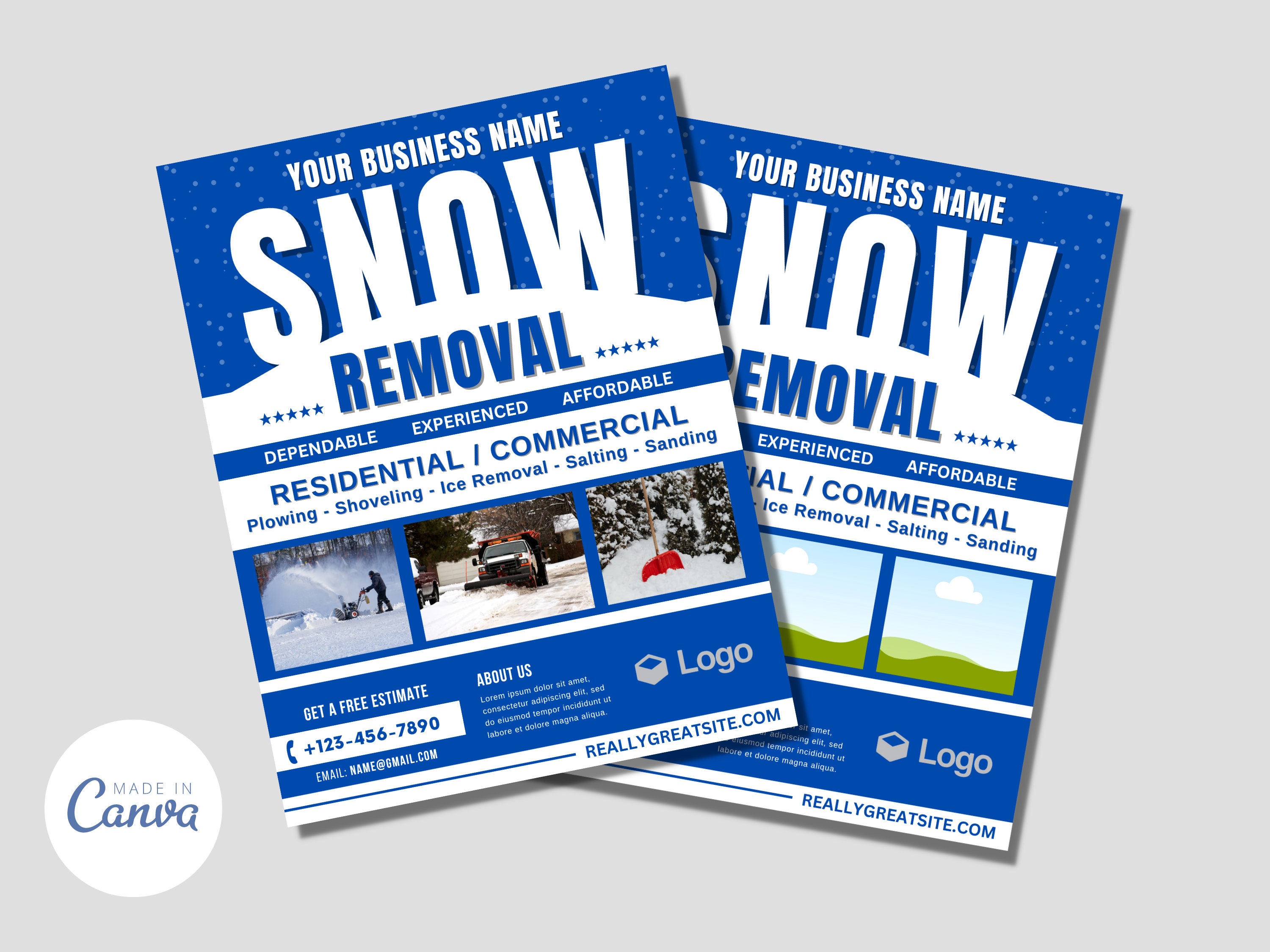 Snow Removal - 02 - Snow Plowing, Snow Removal, Snow Pusher, Snow ...