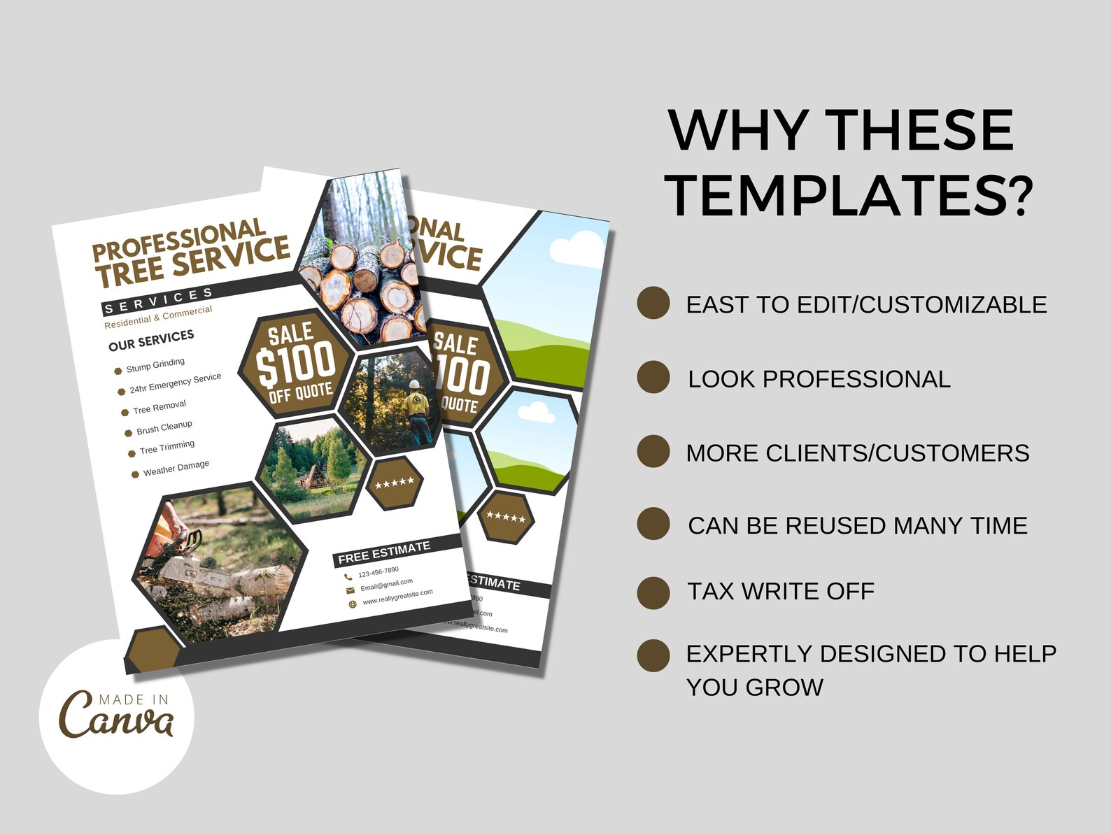 Tree Service - 02 - Digital Flyer Template | Tree Trimming | Tree ...