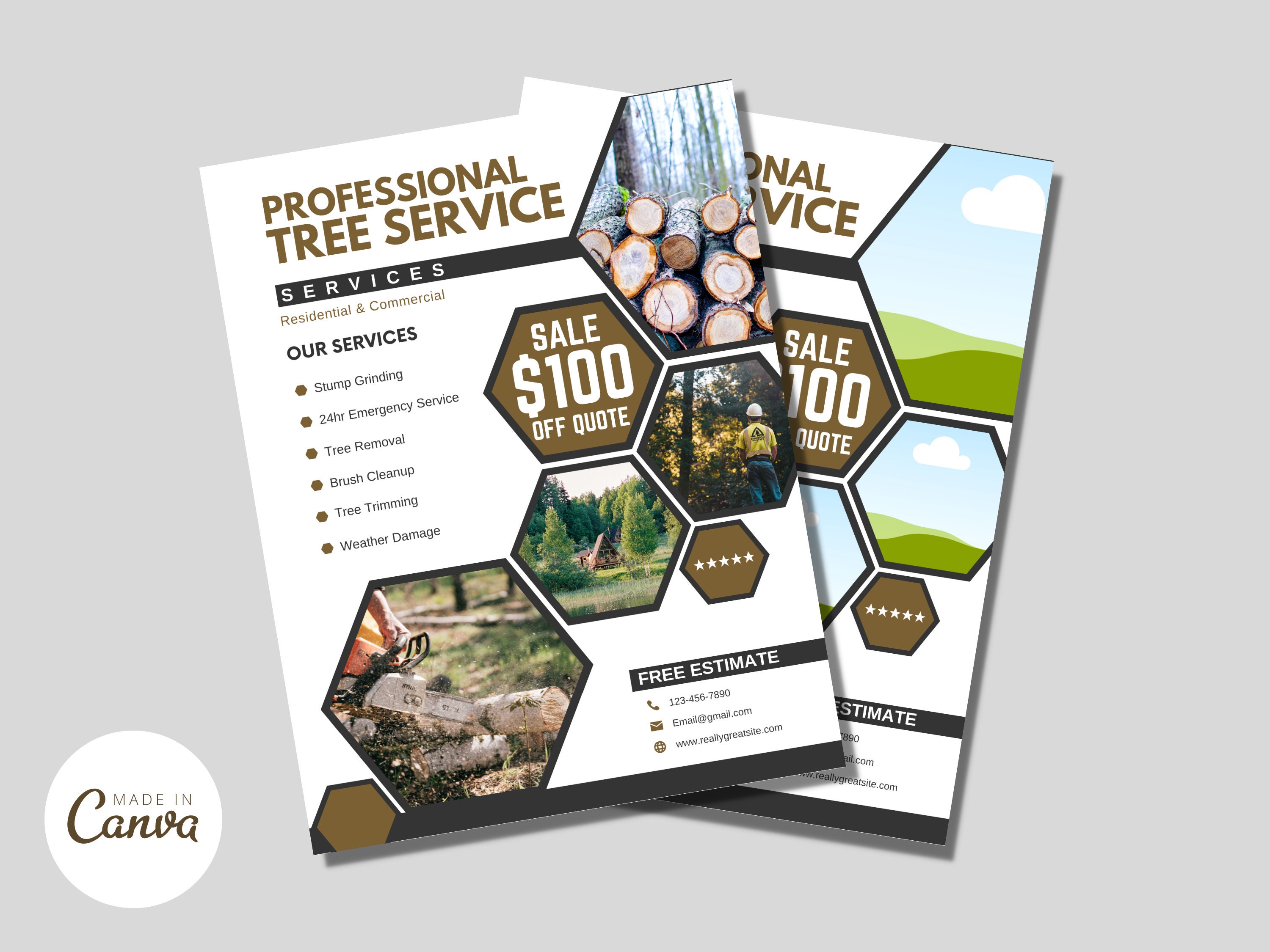 Bundle Tree Service Instagram/facebook Post /flyer | Tree Trimming ...