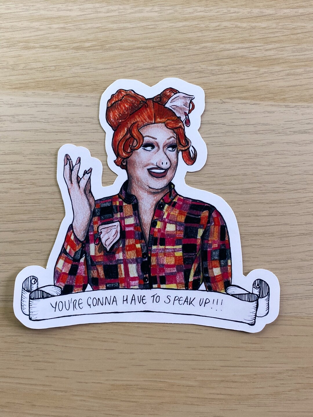 Jinkx Monsoon Spare Rib Sticker - Etsy