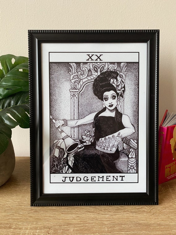 Bianca Del Rio Tarot Print - Etsy