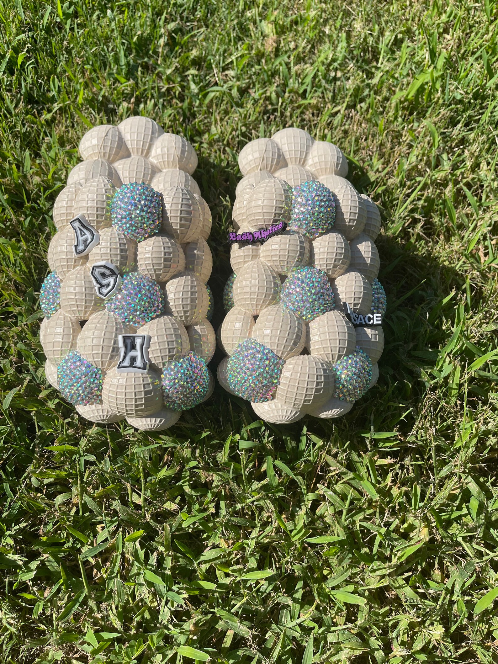 Bubble Slides With Rhinestones - Etsy