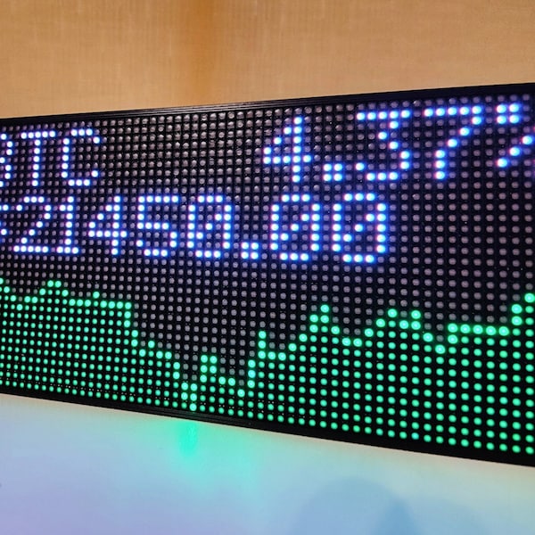 Led Stock Ticker - Etsy