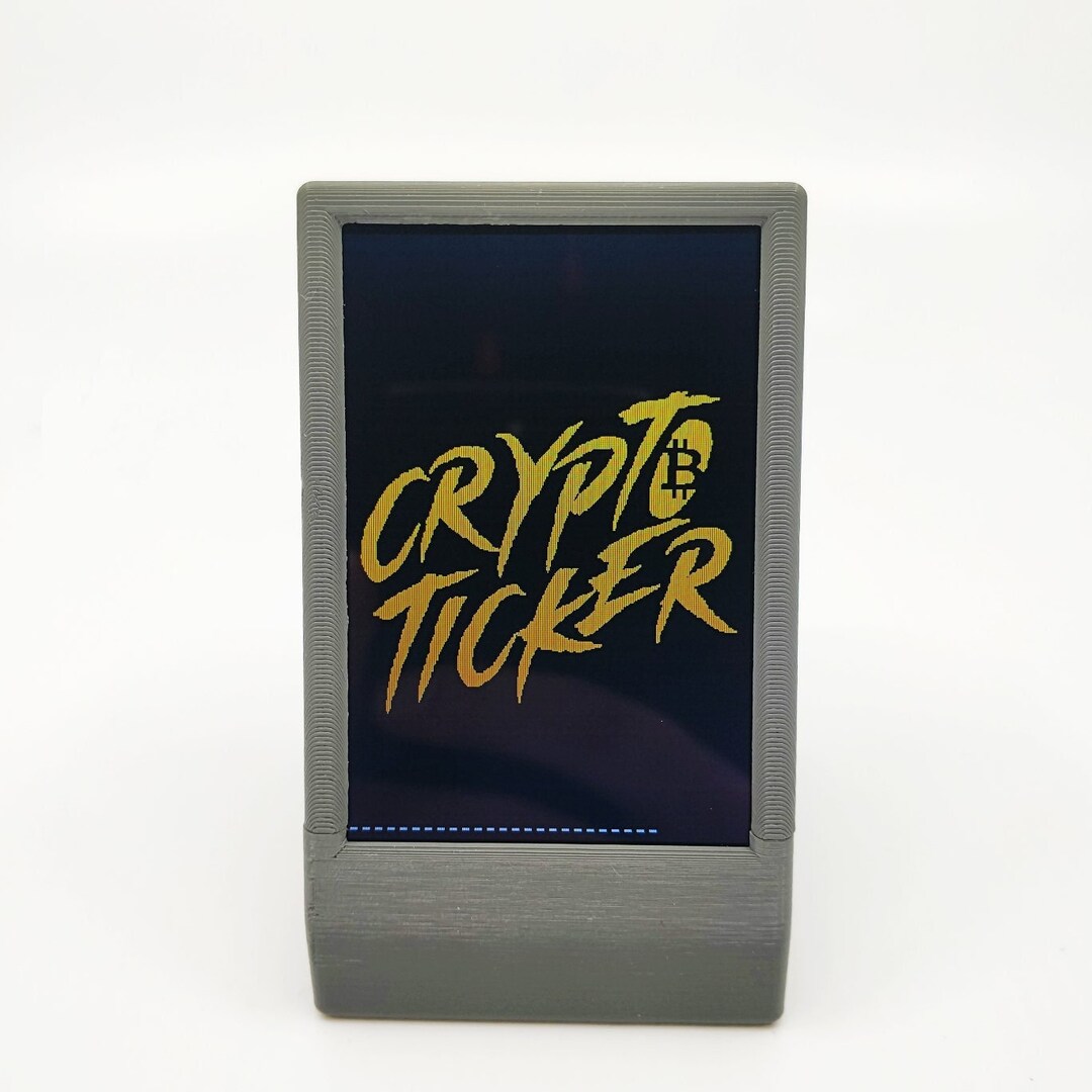 Crypto Ticker Track Cryptocurrency Coin Live Price Gadget - Etsy
