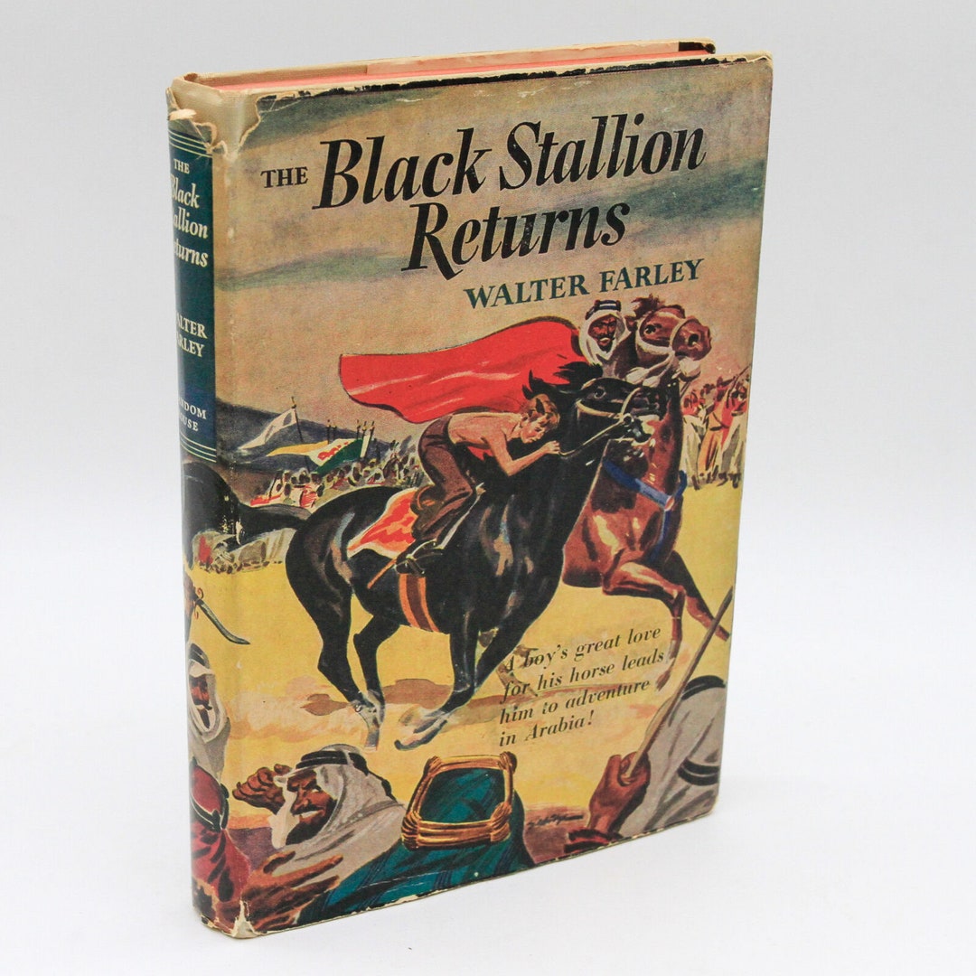 Walter Farley the Black Stallion Returns 1945 W/dj - Etsy