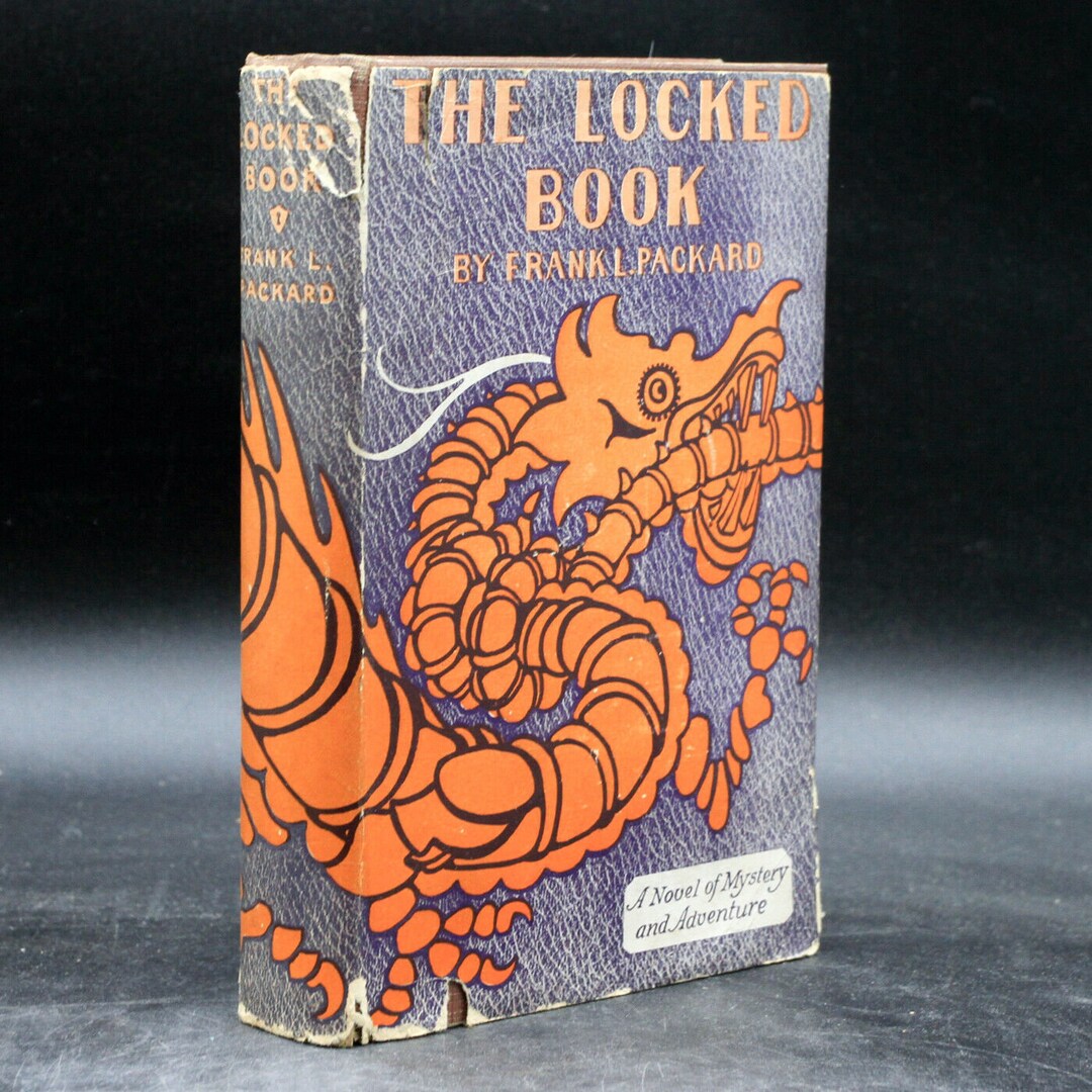 Frank L Packard the Locked Book 1924 W/dj Biblio Mystery - Etsy