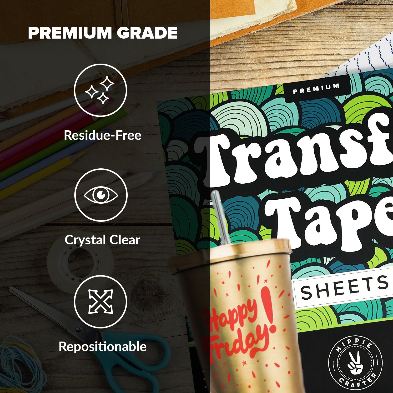 Transfer Paper Sheets for Vinyl 20 Pieces Clear 12"x 12" - Etsy