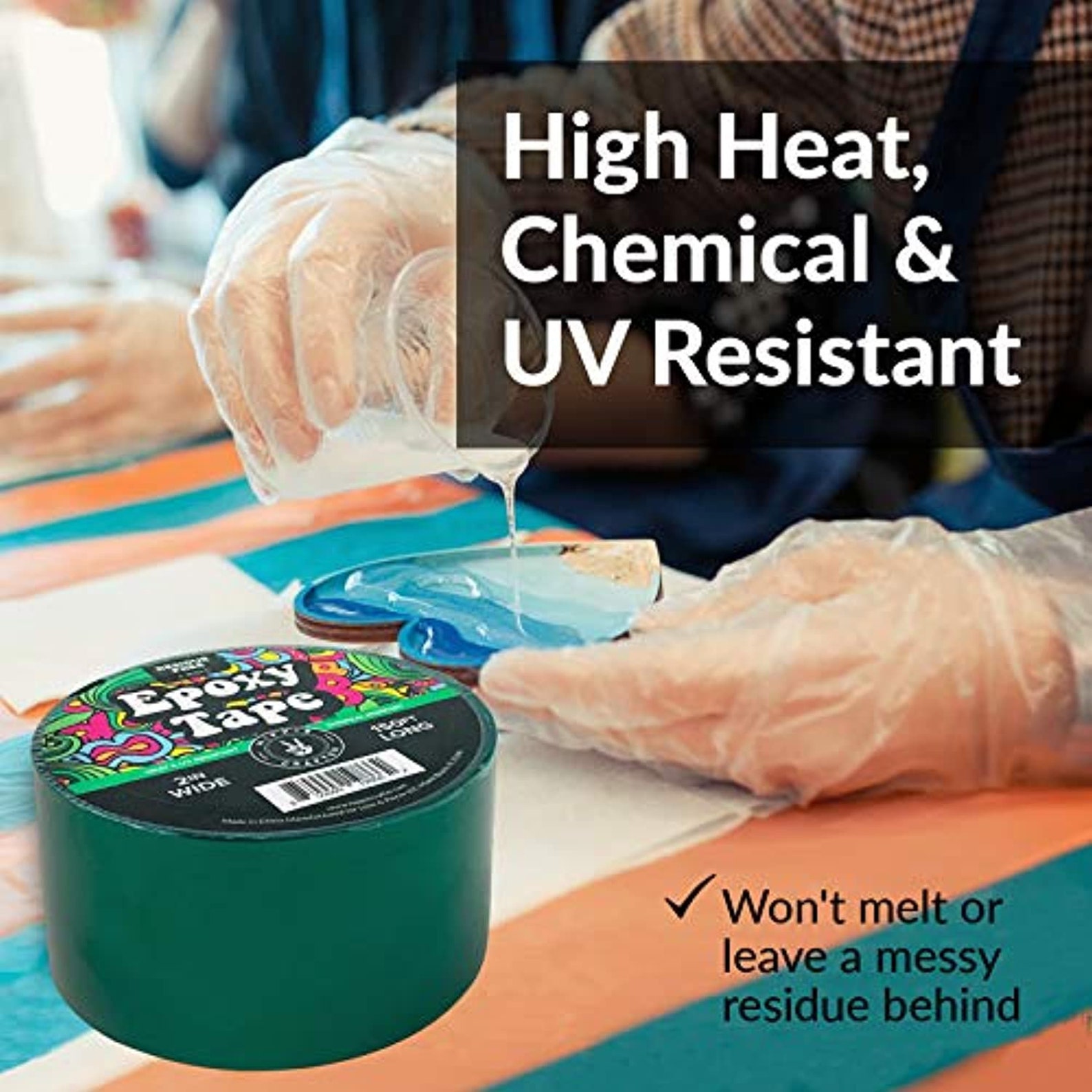 Resin Tape for Epoxy Resin Molding Thermal Adhesive Tape 2 | Etsy