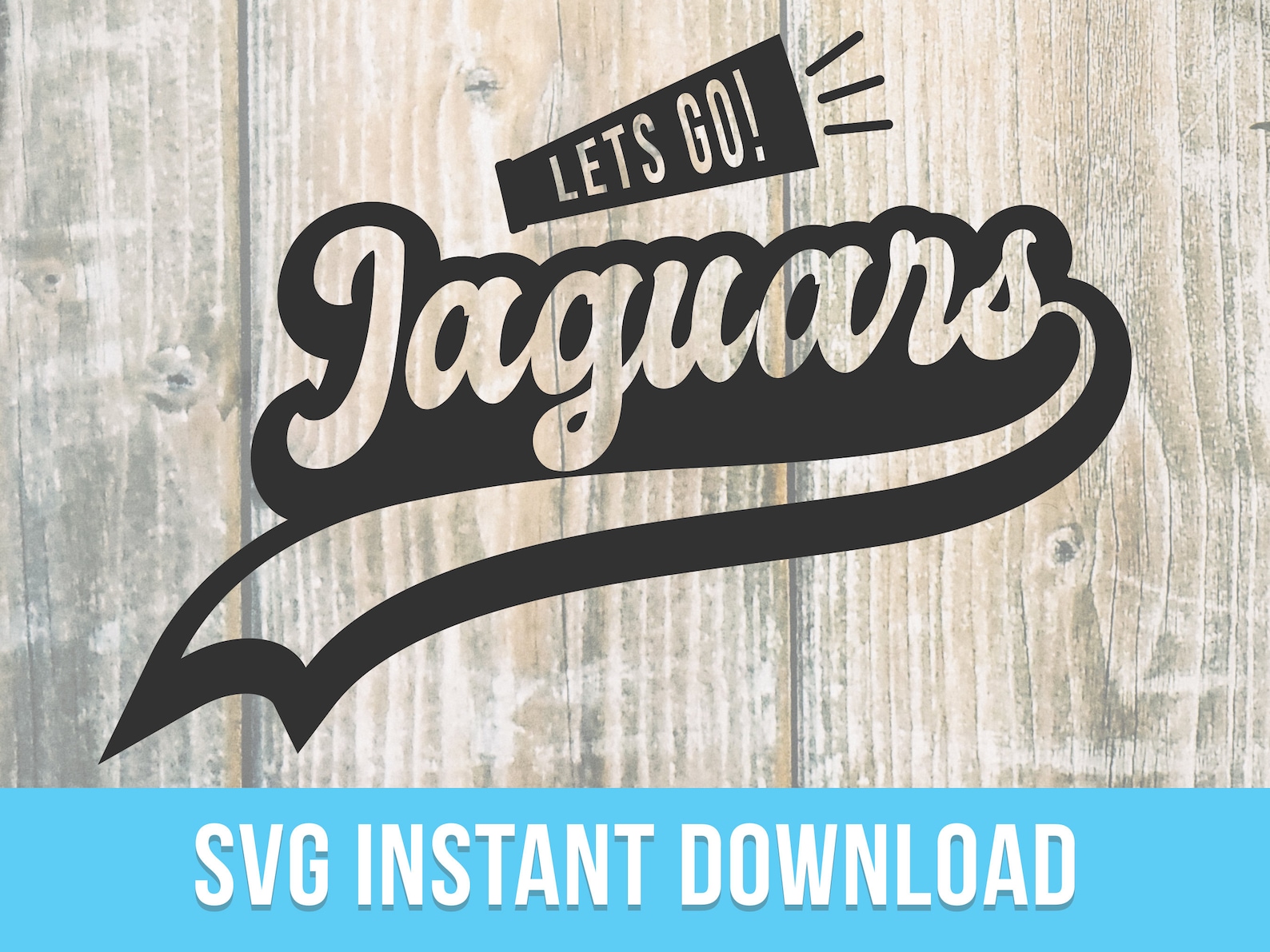 Jaguars SVG Let's Go JAGUARS Digital Download Cut - Etsy