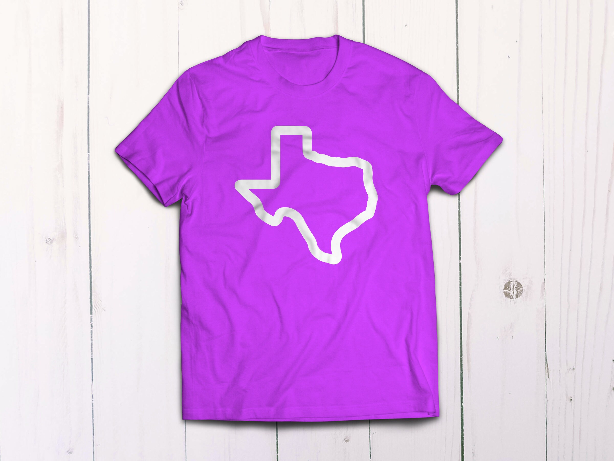 Texas Simplified SVG | Texas Outline | Texas Solid | Digital Download ...