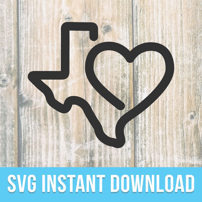 Texas Heart Tshirt - Etsy