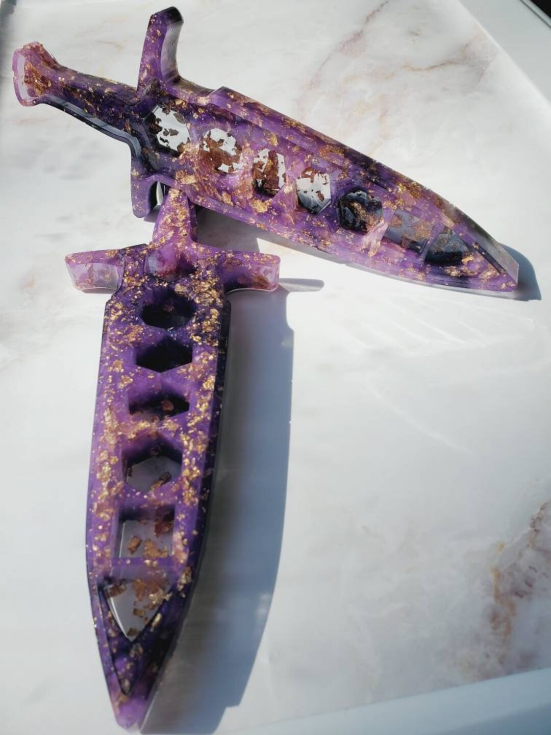 Sword Dice Holder-galaxy LET'S RESIN - Etsy