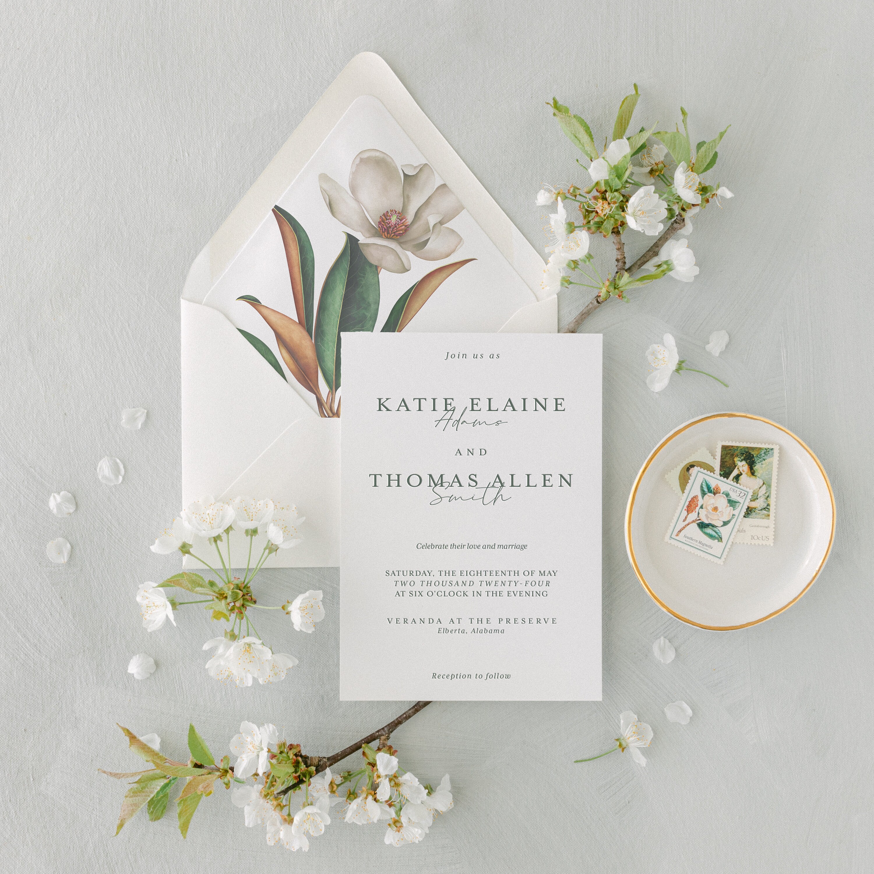 Envelope Liner for Luxury Wedding Invitations | Packs of 25 | Magnolia ...