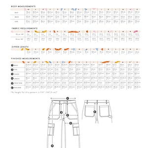 The Eastside Pants - PDF SEWING PATTERN - Etsy