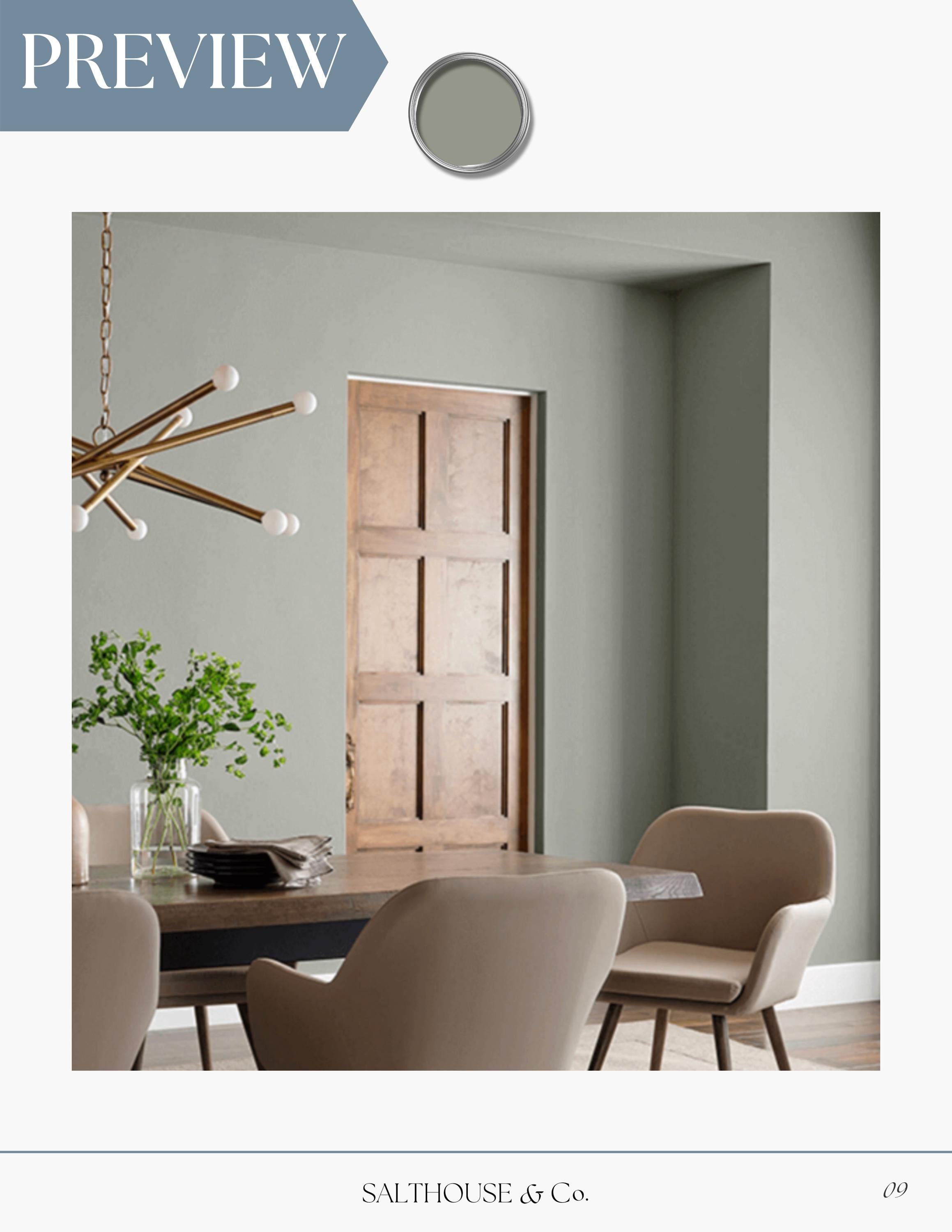Transitional Paint Color Palette | Digital Download | Sherwin-williams ...