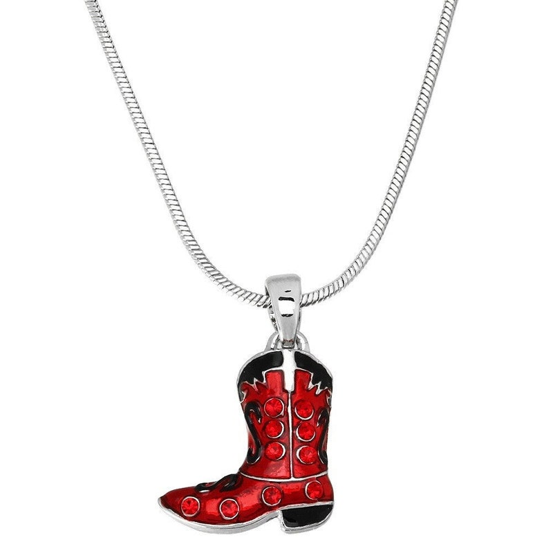 Cute Red Western Necklaces - Etsy