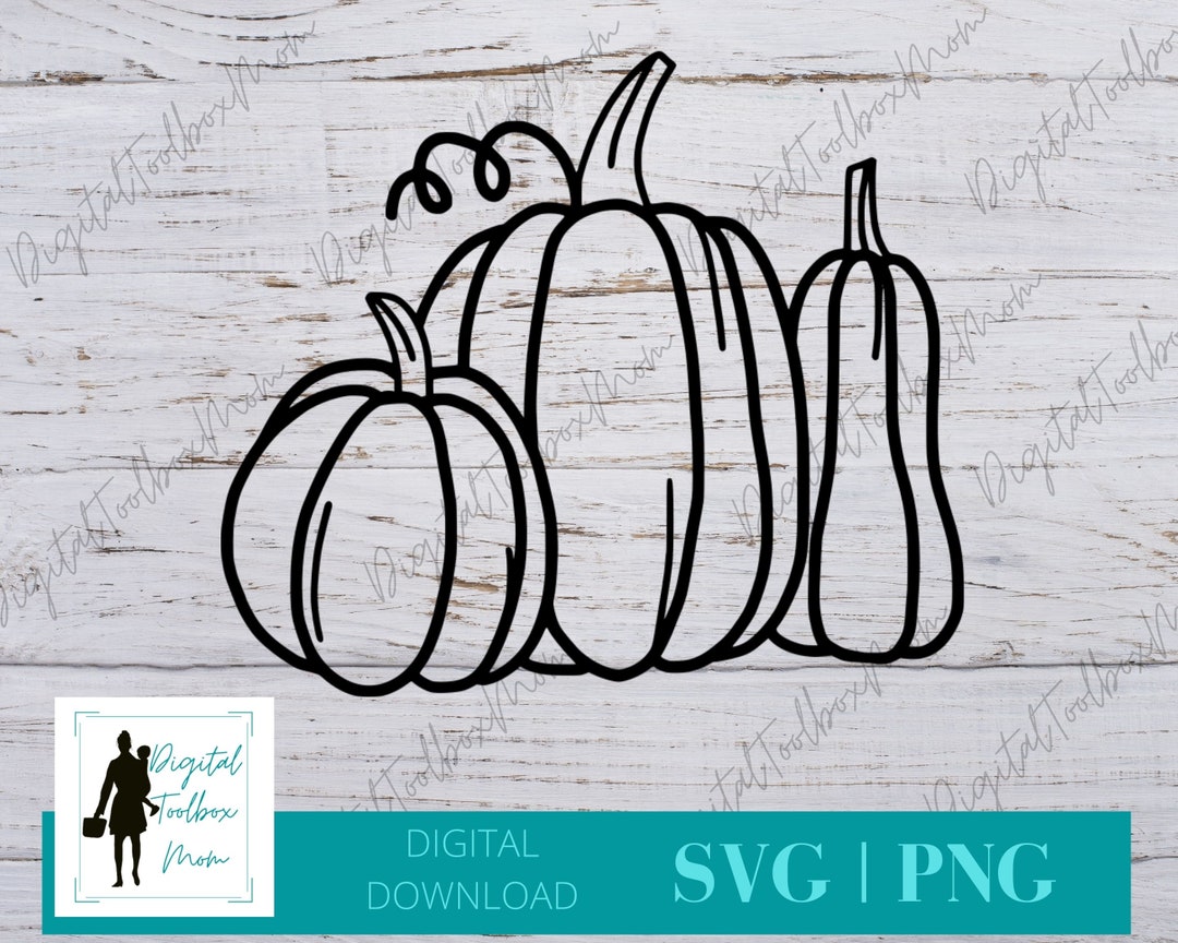 Three Pumpkins Svg, Halloween Svg, Farmhouse Pumpkin Svg, Farmhouse SVG ...