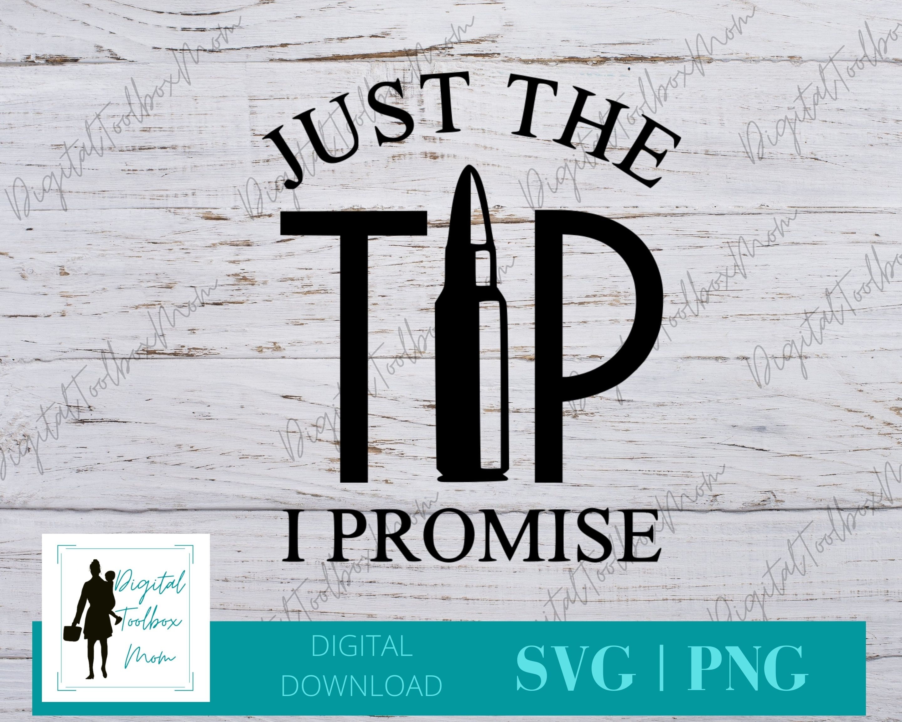Just the Tip Svg Bullet SVG Funny Svg Freedom Svg Svg - Etsy Canada