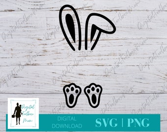 Three Bunnies Svg, Rabbit SVG, Easter SVG, Easter Bunny Svg, Svg Files ...