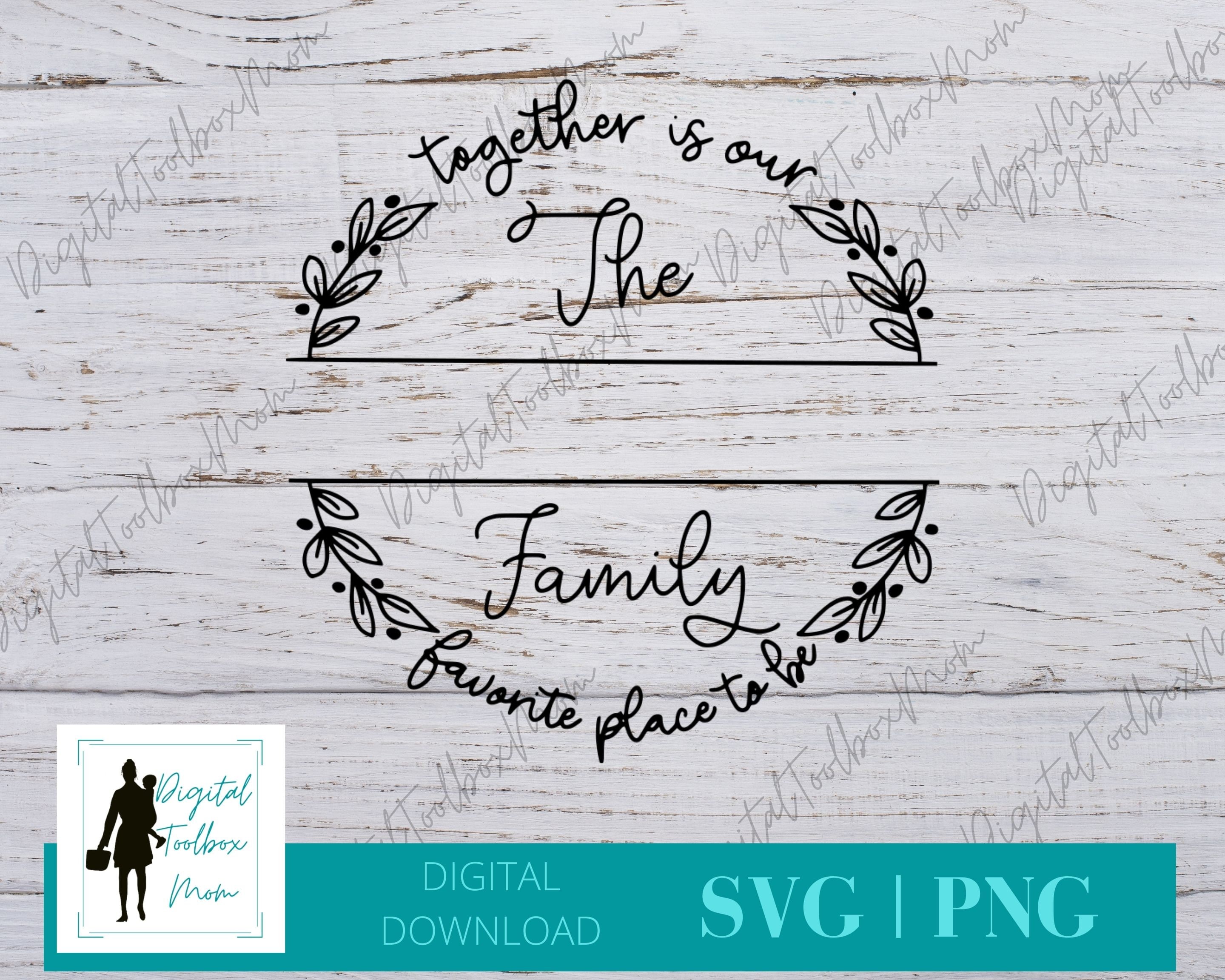 The Family Svg Family SVG Customizable Svg Svg Files for | Etsy
