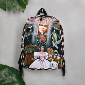 Labyrinth Fanart underground Backpack - Etsy